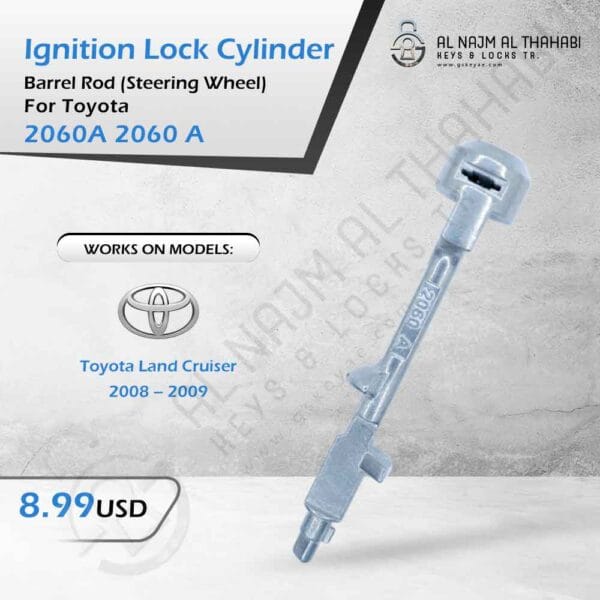 Toyota Ignition Lock Cylinder Barrel Rod 2060A 2060 A