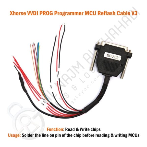 Xhorse VVDI PROG Programmer MCU Reflash Cable V3
