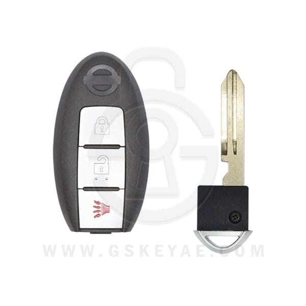Nissan Patrol Armada Smart Remote Key Shell 3 Buttons
