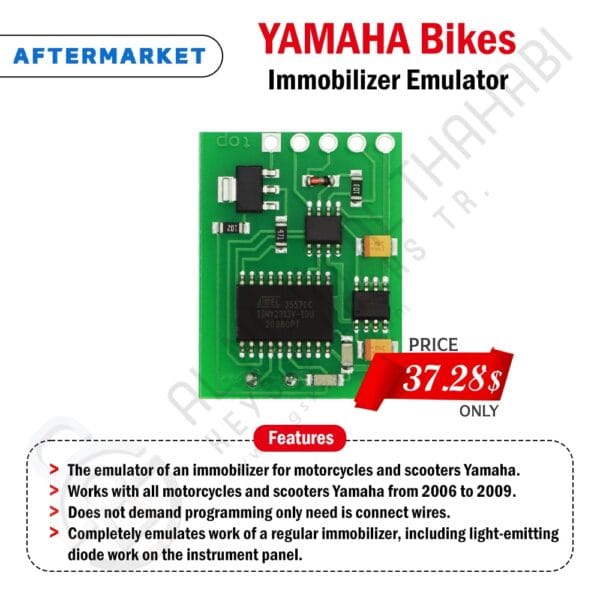 YAMAHA Bikes Immobilizer Emulator