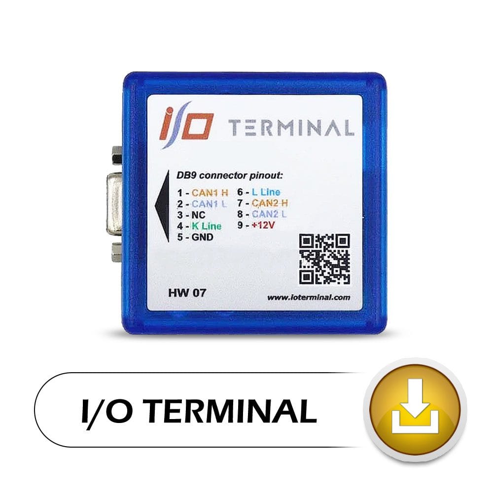 I/O IO Terminal Software Download