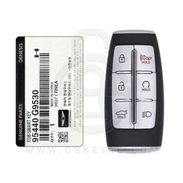 2022 Hyundai Genesis G80 Smart Key 6 Button 95440-G9530