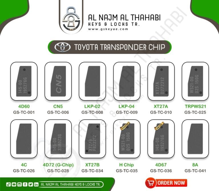 Toyota Transponder Chips BUNDLE