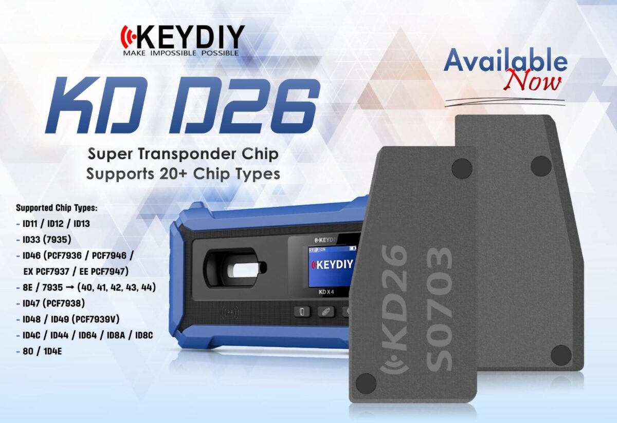 KeyDIY D26 Super Chip For KD-X2 / KD-Max / Tango
